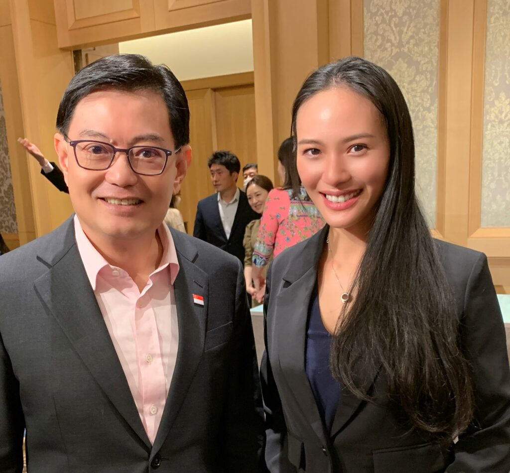 Meeting with Singapore's Deputy Prime Minister, Heng Swee Keat - Rachel Leng